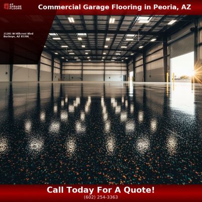Commercial Garage Flooring Peoria AZ | AZ Garage Floors